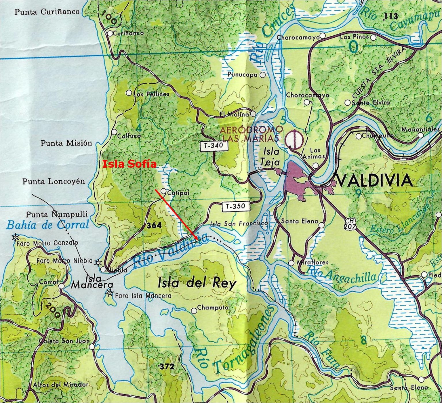 Río Valdivia: ubicación, mapa y todo lo que necesita conocer sobre él