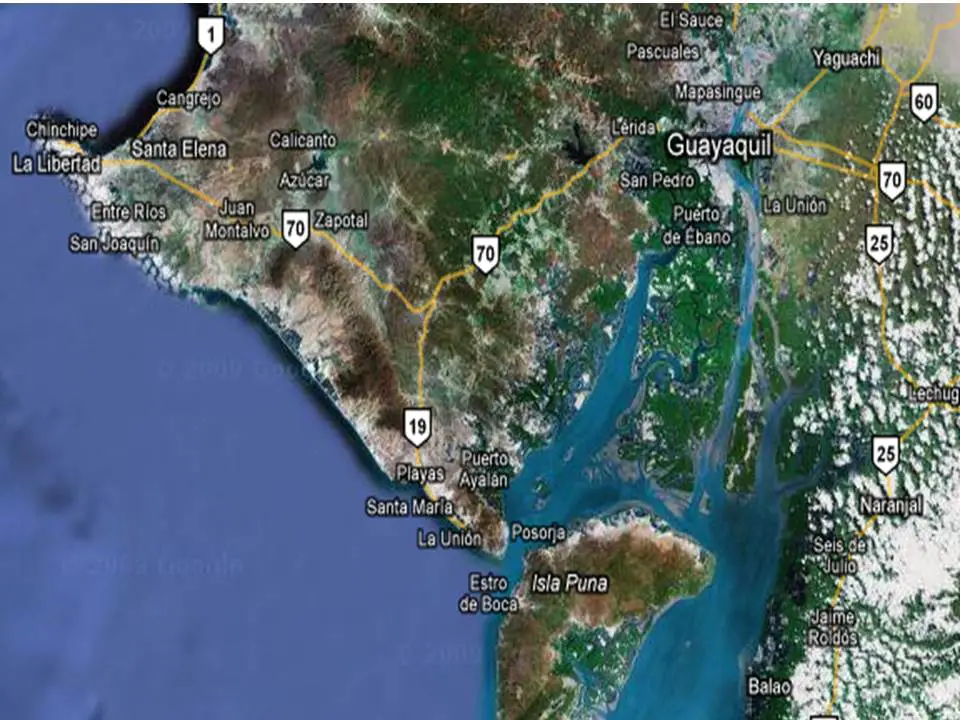 Río Guayas: mapa puente y todo lo que necesita conocer