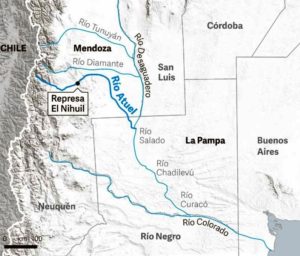 Río Atuel: historia, mapa, y todo lo que desconoce sobre él