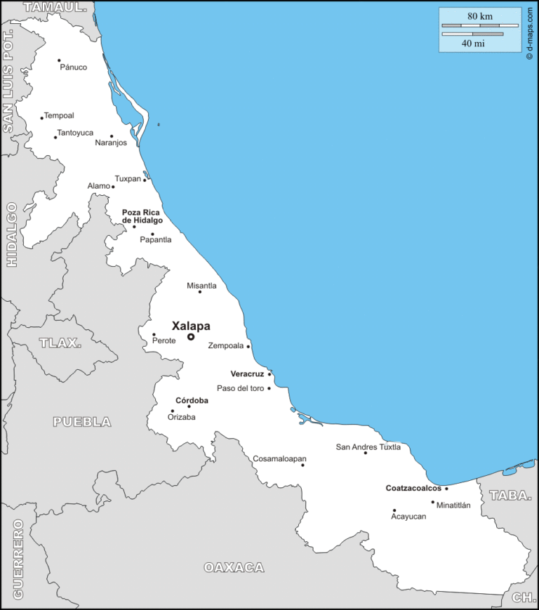 Río Tuxpan: mapa, y todo lo que necesita conocer
