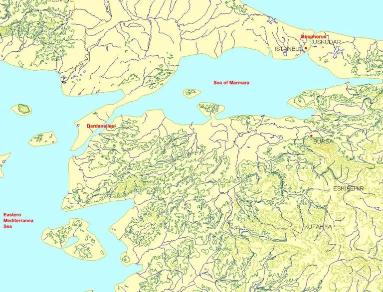 CONOCE EL MAR DE MÁRMARA Y SUS IMPORTANTES ESTRECHOS