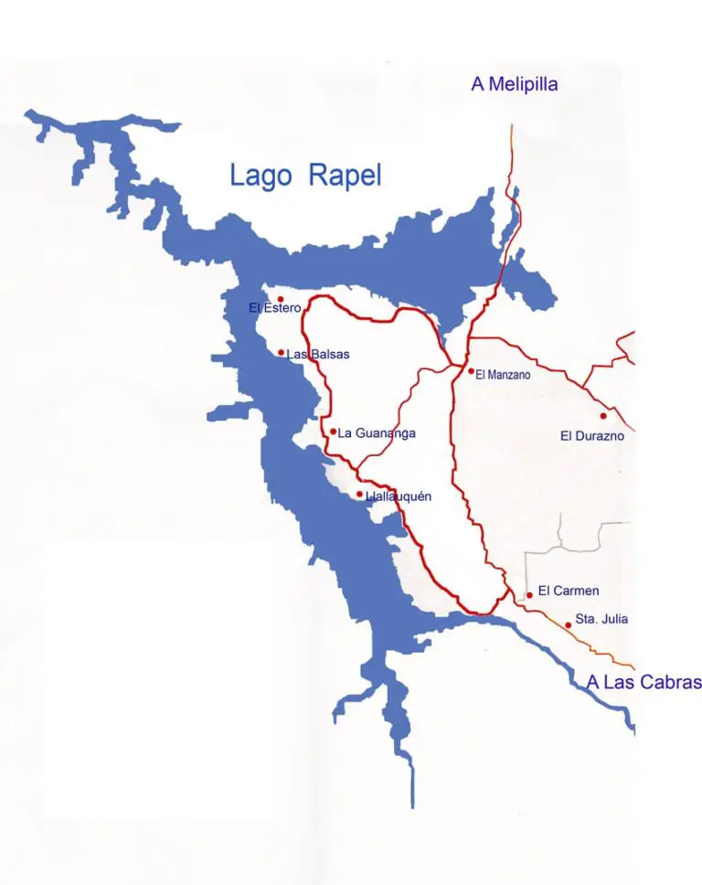 DESCUBRE EL LAGO RAPEL, CREADO ARTIFICIALMENTE EN CHILE