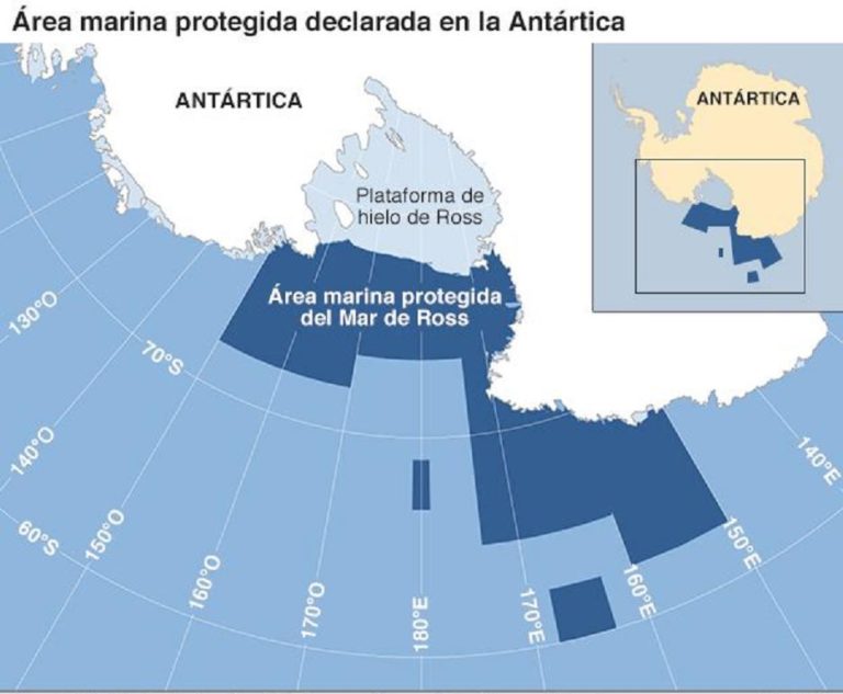 APRENDE DEL MAR DE ROSS, BAHÍA PROFUNDA EN LA ANTÁRTIDA