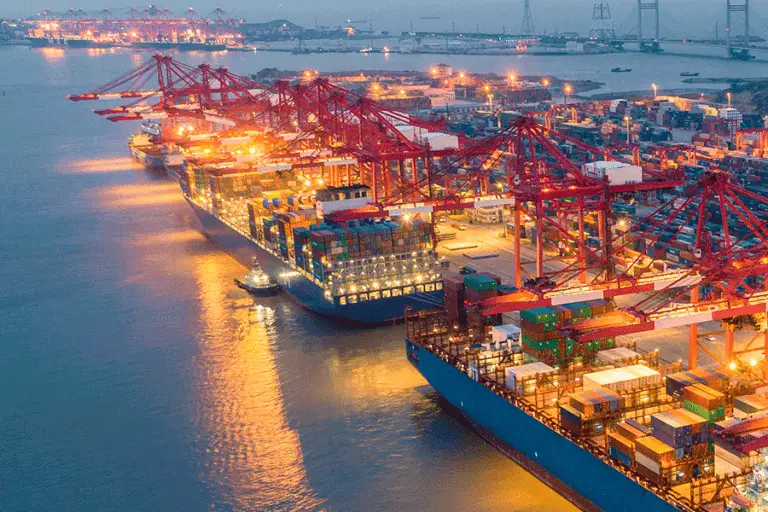 Puerto de Shanghái, el puerto con mayor tráfico de contenedores